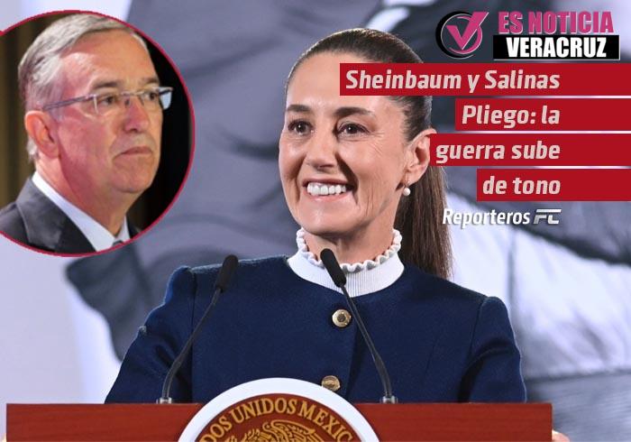 Sheinbaum y Salinas Pliego: la guerra sube de tono – Es Noticia Veracruz